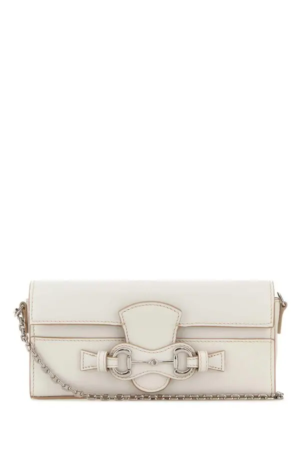 Gucci Leather Crossbody Bag - White