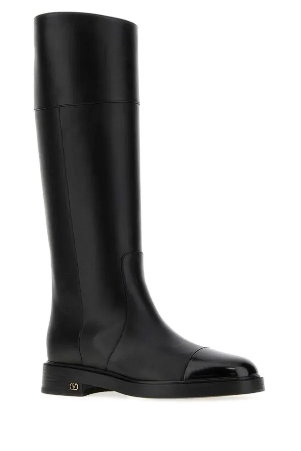 Valentino Garavani Leather Zimmy Boots