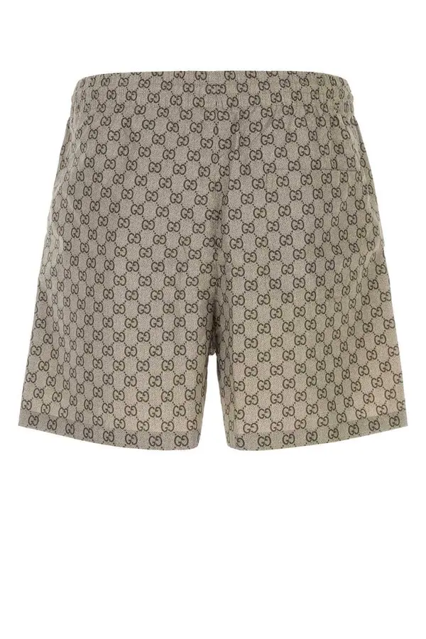 Gucci Printed Polyester Swimming Shorts