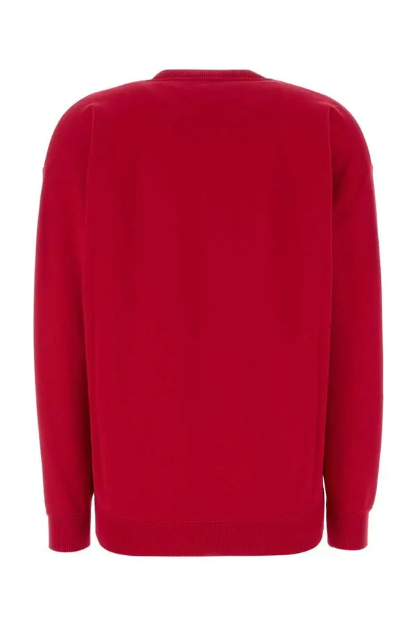Saint Laurent Fuchsia Cotton Oversize Sweatshirt - Pink