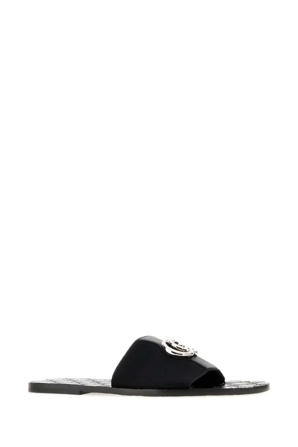 Gucci Fabric Riviera Slippers
