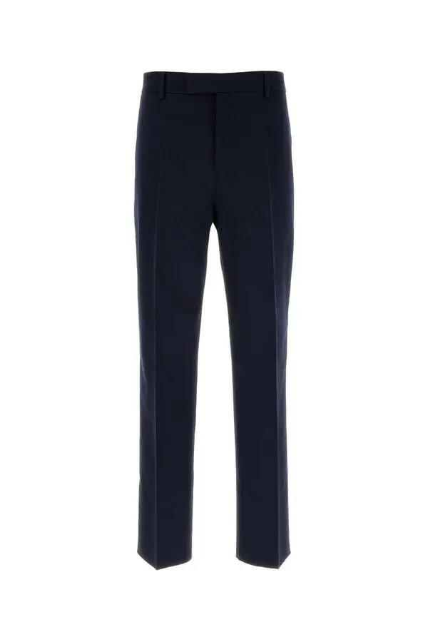 FERRAGAMO Navy Wool Pant