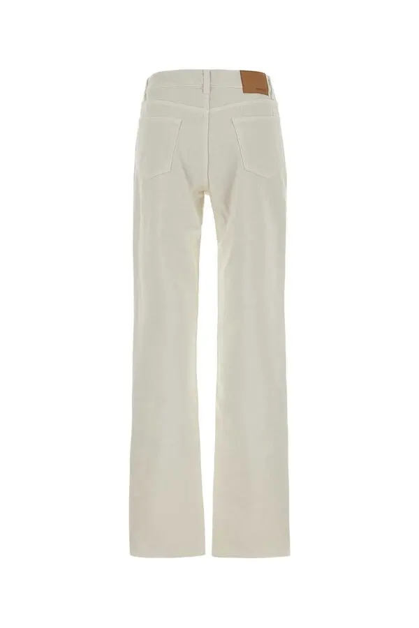 Magda Butrym Denim Jeans - White