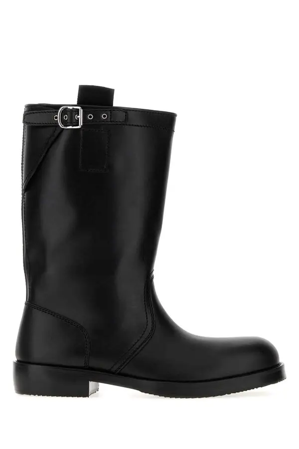 Dries Van Noten Leather Boots