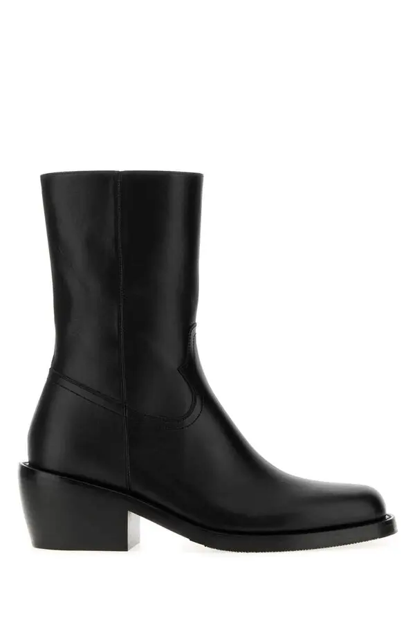Dries Van Noten Leather Boots