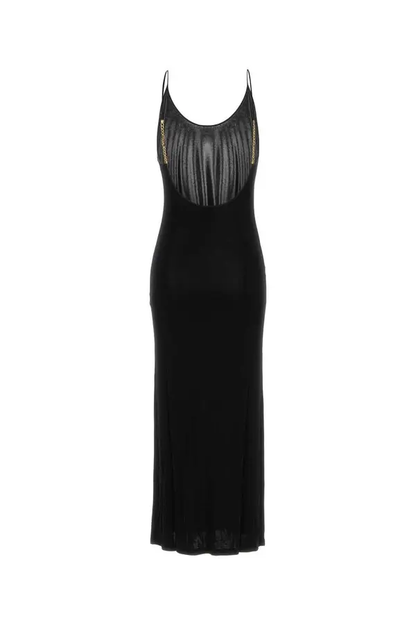 Saint Laurent Robe Longue Fines Br