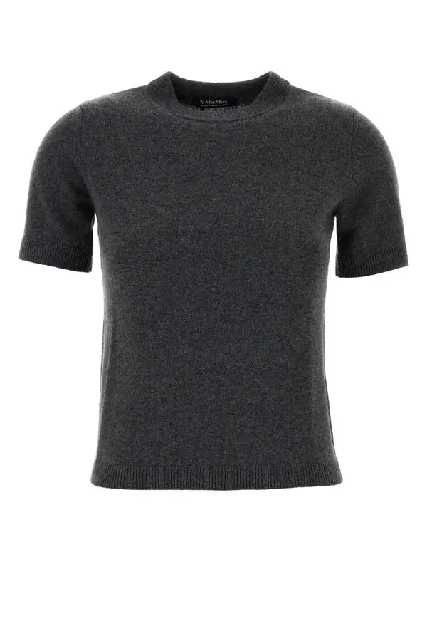 Max Mara Dark Wool Blend Just Sweater
