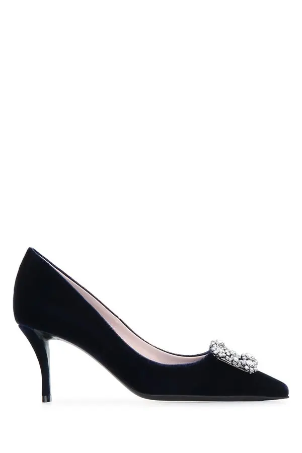 ROGER VIVIER Dec. Flower Strass B. Sin 65