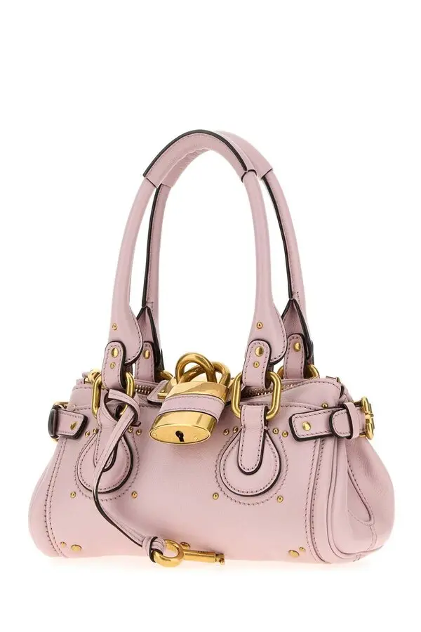 Chloé Pastel Leather Small Paddington Handbag