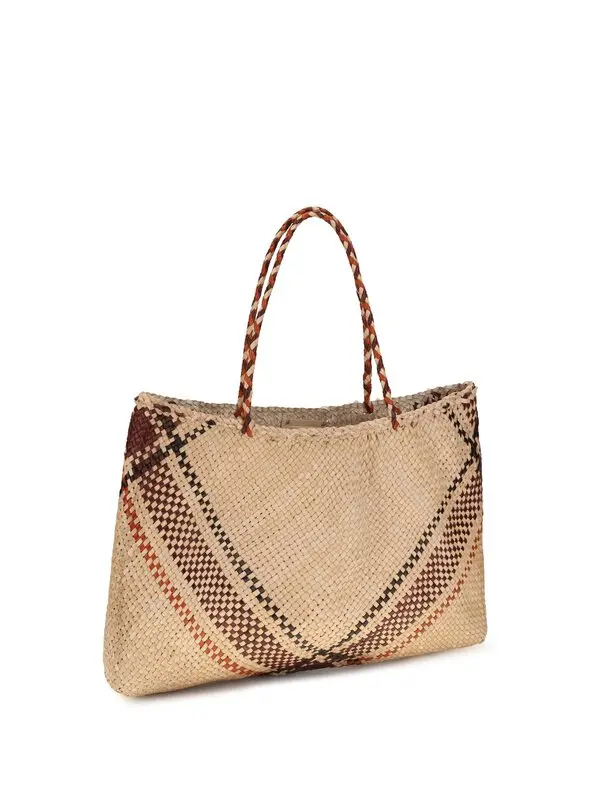 Dragon Diffusion Handwoven Leather Tote Bag