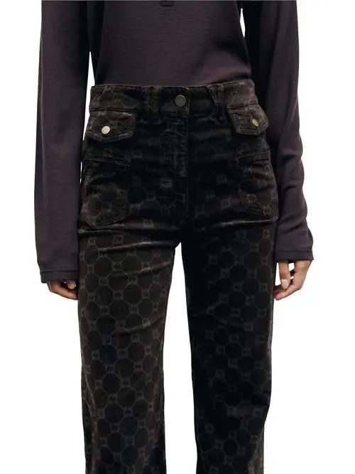 Gerard Darel High-rise Wide-leg Jeans