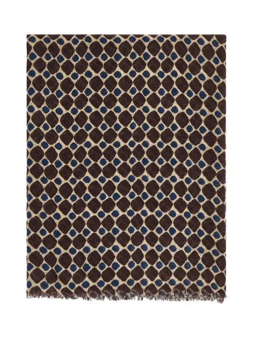 Gerard Darel Sany Geometric Print Scarf