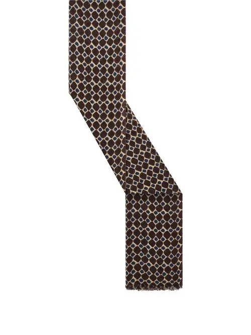 Gerard Darel Sany Geometric Print Scarf