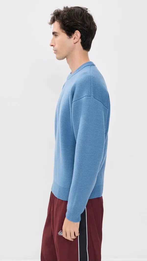 WILLY CHAVARRIA Chavarria Embroidered Sweater - Uniform Blue