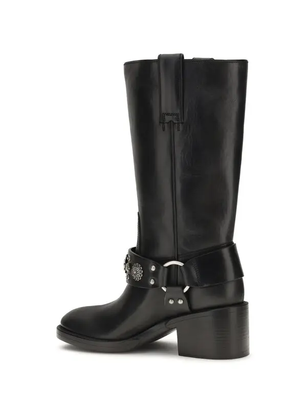 Chloé Dakota Buckle Knee-high Boots