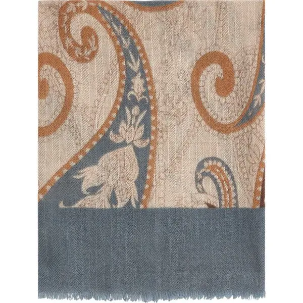 Gerard Darel Soizic Paisley Print Scarf