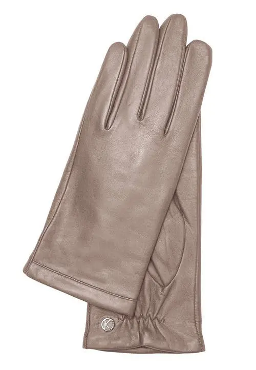 KESSLER Premium Lamb Leather Touchscreen Gloves - Mink
