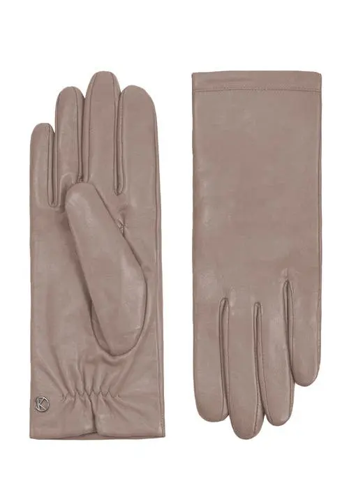 KESSLER Premium Lamb Leather Touchscreen Gloves - Mink