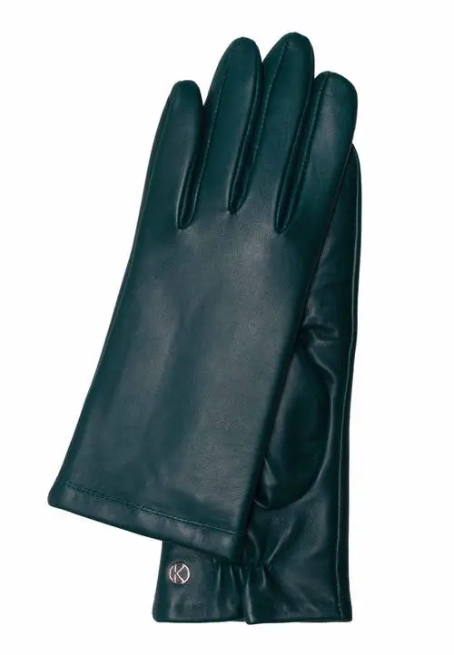KESSLER Premium Lamb Leather Touchscreen Gloves - Teal