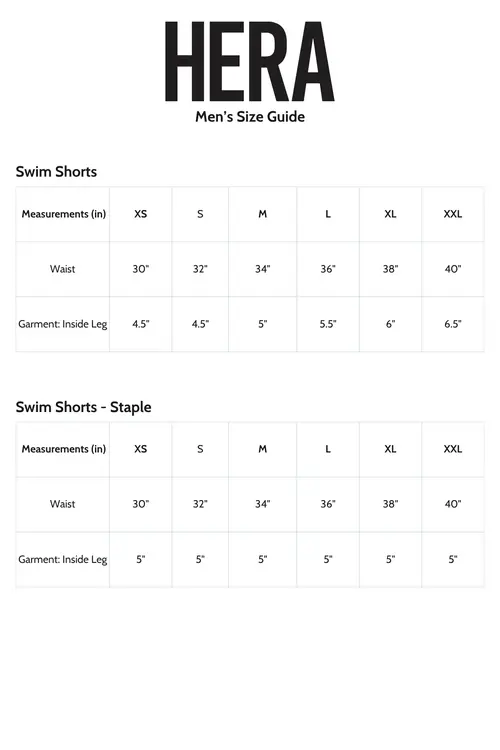 HERA Staple Relaxed Fit Swim Shorts
