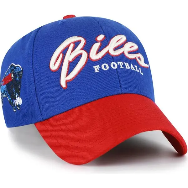 '47 Buffalo Bills Throwback Mvp Adjustable Hat