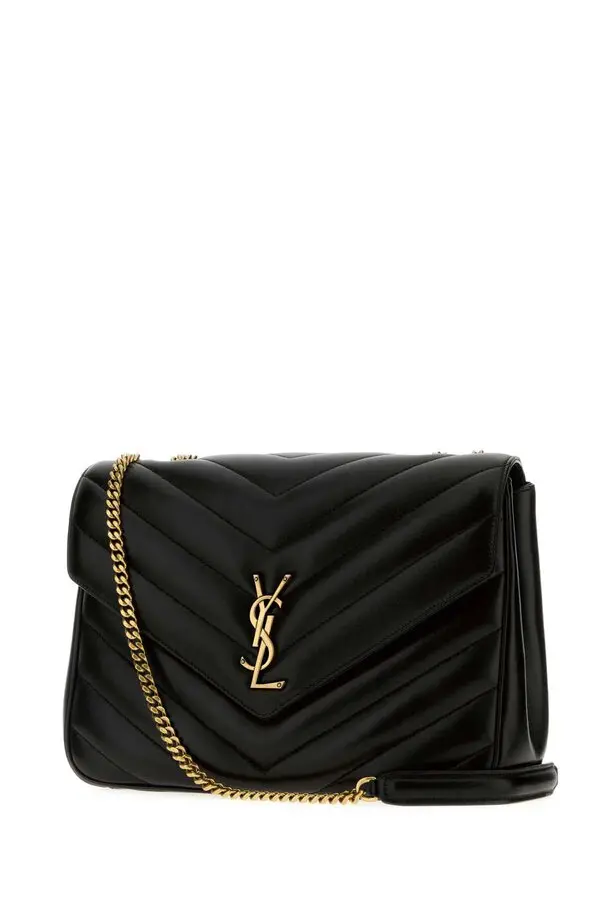 Saint Laurent Leather Large Lou Lou Shoulder Bag