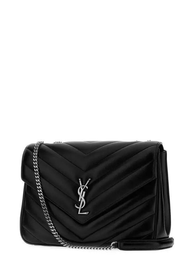 Saint Laurent Leather Large Lou Lou Shoulder Bag