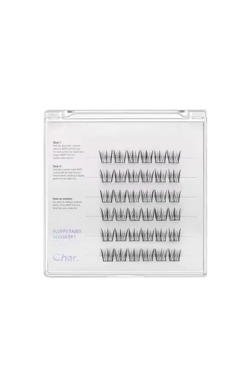 CHAR COSMETICS Purrfectly Pixie Paws Collection Pre-glued Reusable Lashes