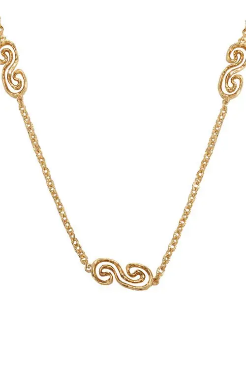 RETRO CHIC Eternal Spiral Chain Necklace
