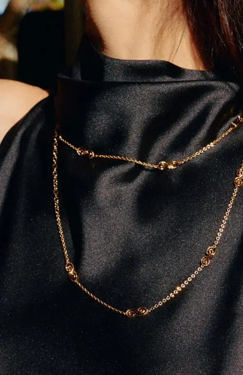 RETRO CHIC Eternal Spiral Chain Necklace