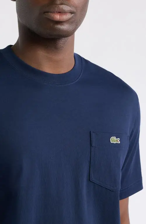 Lacoste Croc Logo Cotton Pocket T-shirt
