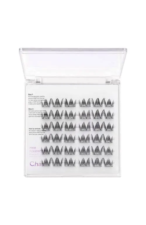 CHAR COSMETICS Purrfectly Pixie Paws Collection Pre-glued Reusable Lashes