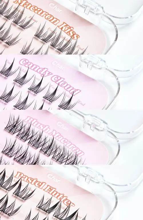 CHAR COSMETICS Fluffy Bakery Collection Pre-glued 24-hour Wear Lashes