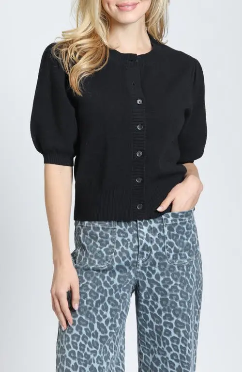 APNY Puff Sleeve Cardigan