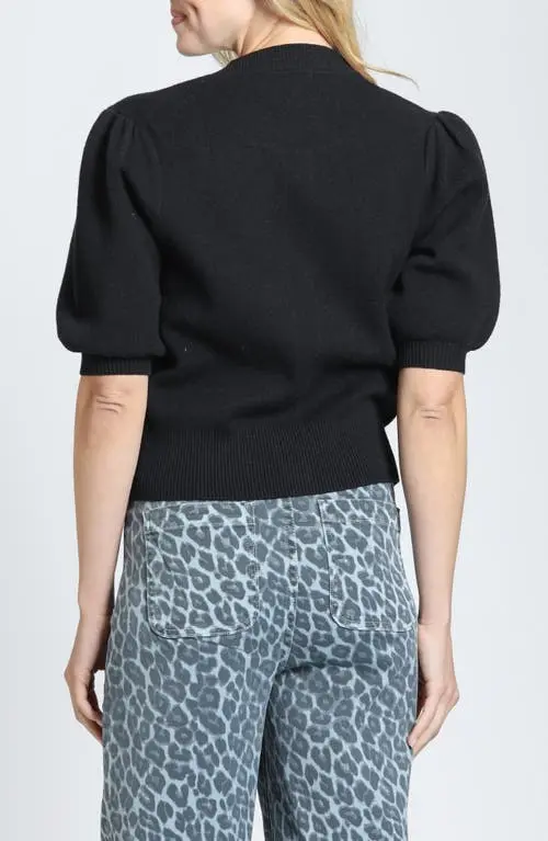 APNY Puff Sleeve Cardigan
