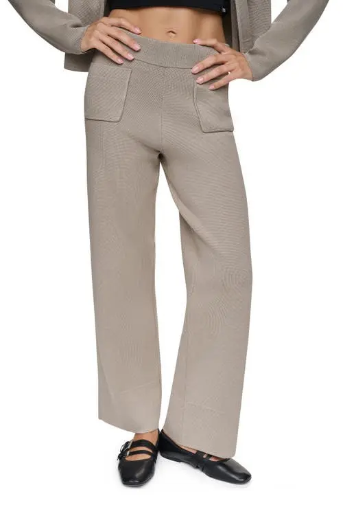 Dkny Front Pocket Sweater Pants - Putty
