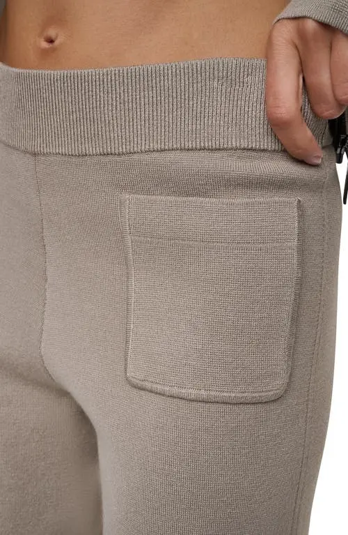 Dkny Front Pocket Sweater Pants - Putty