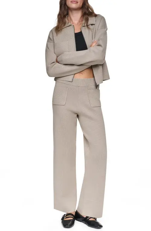Dkny Front Pocket Sweater Pants - Putty