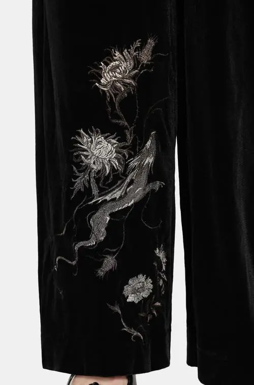 DISTURBIA Whim Dragon Halter Jumpsuit