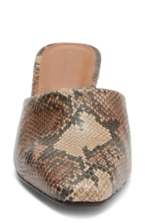 DONALD PLINER Fannie Leather Heeled Mule