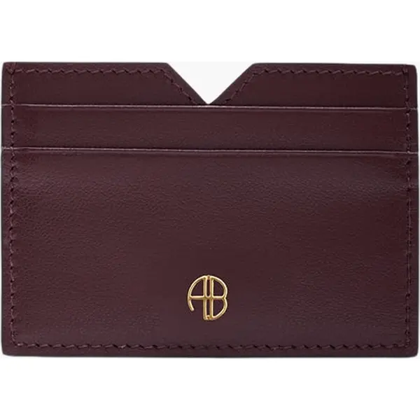 ANINE BING Calli Card Holder - Fig