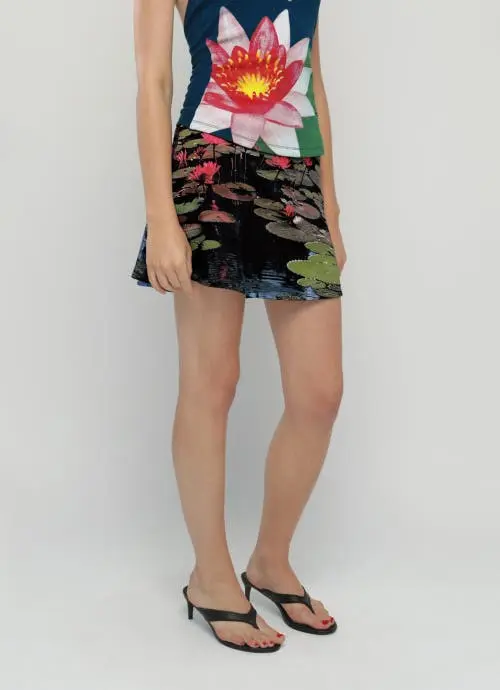 TYLER MCGILLIVARY Zoey Mini Skort - Pond