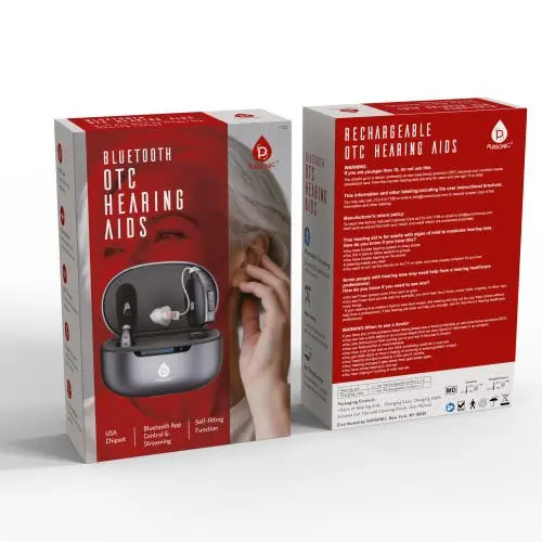 PURSONIC Otc Hearing Aids For Adults With 4 Hearing Modes & 6 Adjustable Volume Levels
