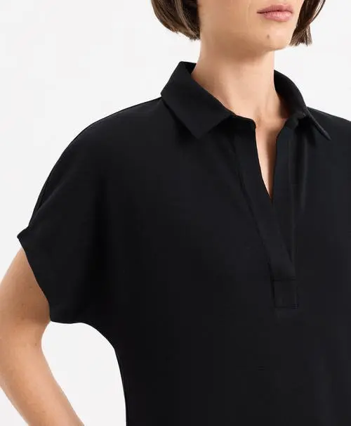 PACT Organic Cotton Roam Go Anywhere Dress - Black