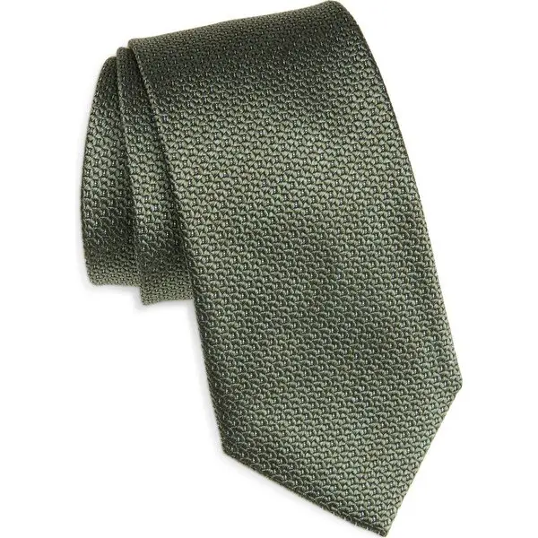 Nordstrom Silk Tie - Olive