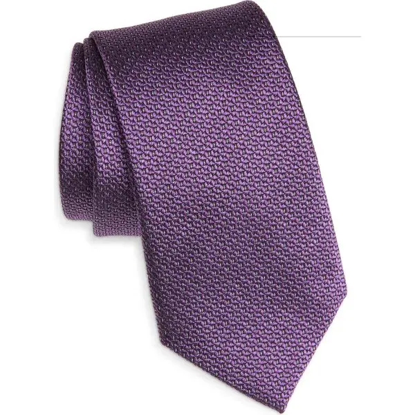 Nordstrom Silk Tie - Purple