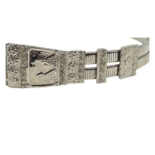 MADISON BEVERLY HILLS Vintage 80s Stretch Medium Belt