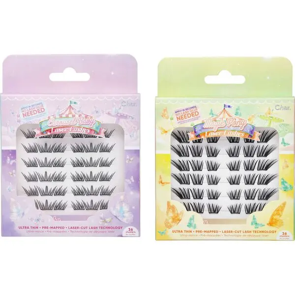 CHAR COSMETICS Center Stage Duo Pass Of Carnival Laser Lash 24-hour Wear - Black