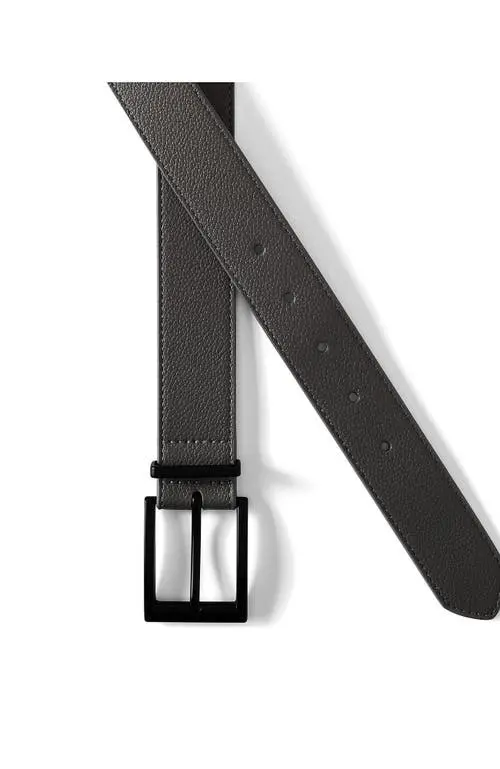 LANDS' END Double Keeper Belt - Gray
