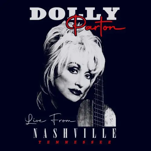 DOLLY PARTON Live Classic Portrait Short Sleeve T-shirt